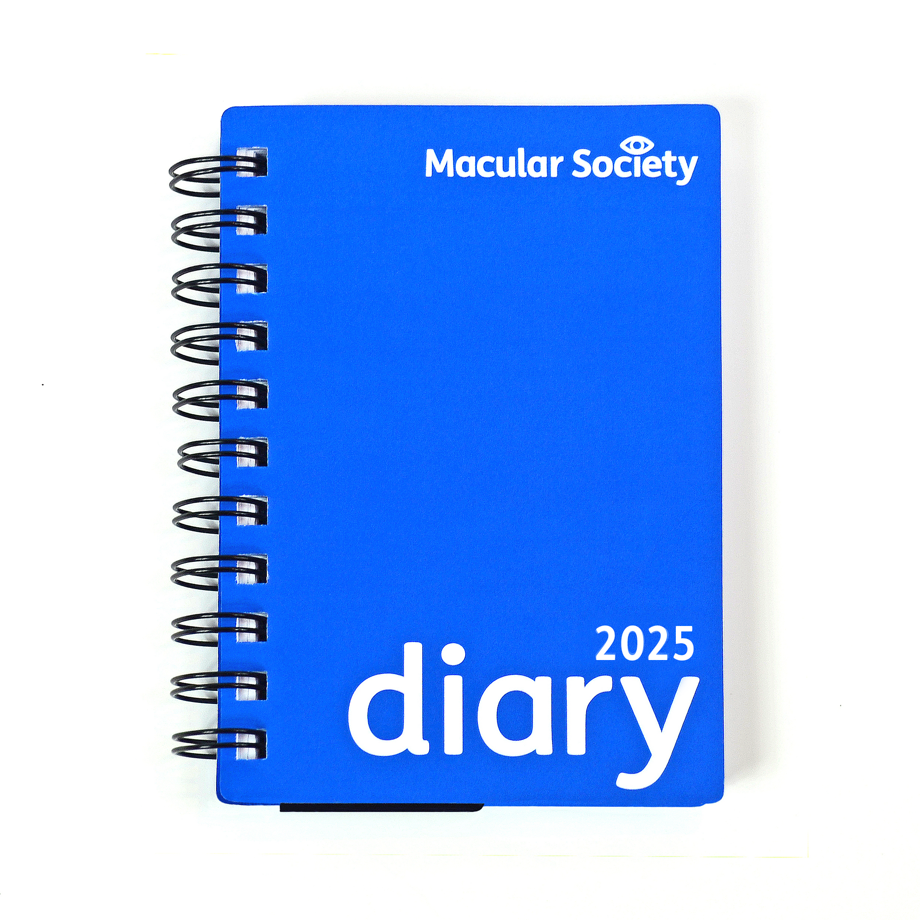 Large print 2025 blue diary - Macular Society