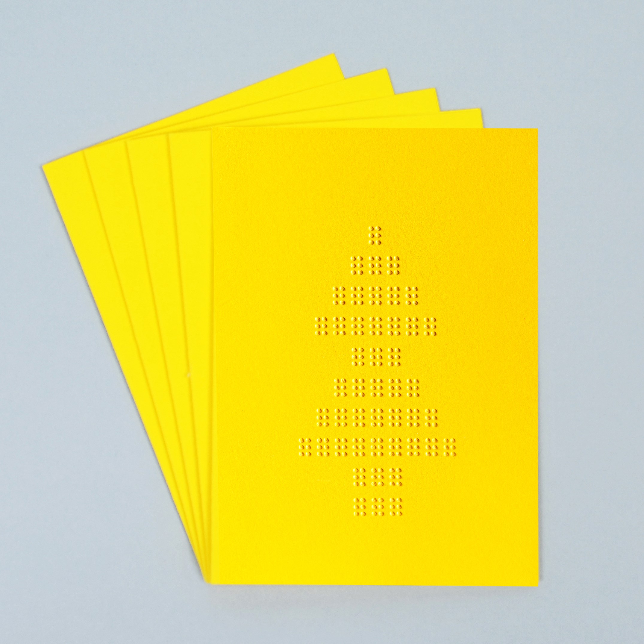 ‘Dotty’ tactile Christmas cards - Macular Society