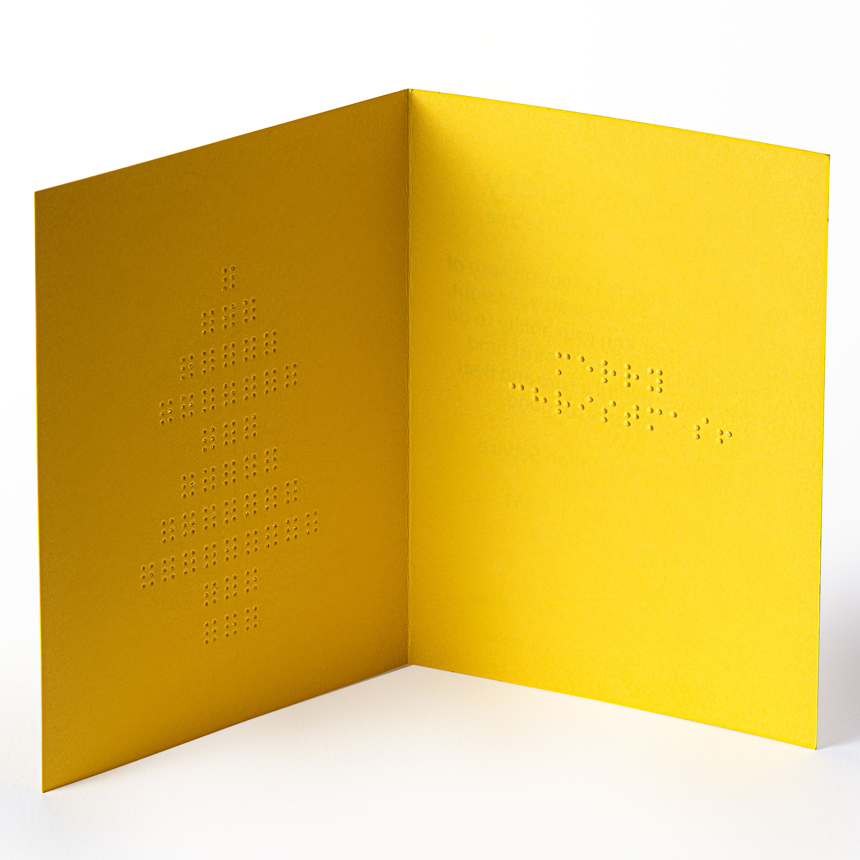 ‘Dotty’ tactile Christmas cards - Macular Society